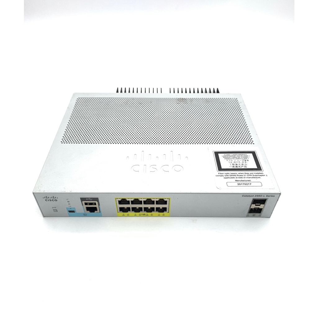 Switch Cisco Catalyst 2960L 8 portas POE WS-C2960L-8PS-LL | Shopee Brasil