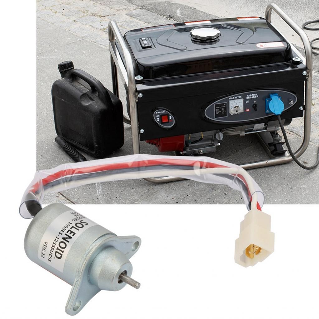 Hbhbhbhbb Famus 12V Diesel Fuel Engine Shut Off Stop Solenoid Valve ...