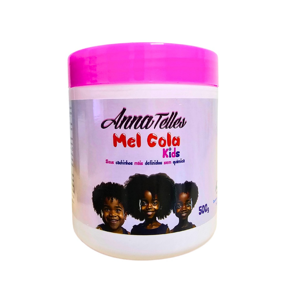Mel Cola Kids Anna Telles 500g Cachos Definidos Sem Quimica | Shopee Brasil