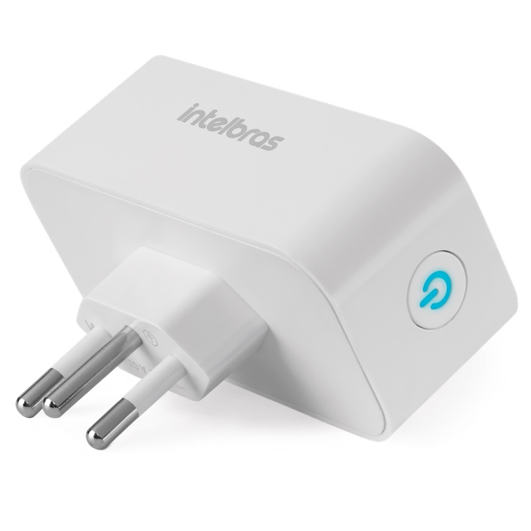 Tomada Inteligente Wifi Intelbras Ews 301 Conector Interruptor Smart Home Wireless Plug ...