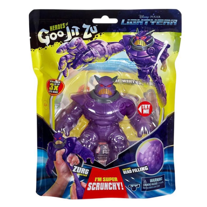 Boneco Goo Jit Zu Goo Lightyear Buzz Zurg 12cm Sunny | Shopee Brasil