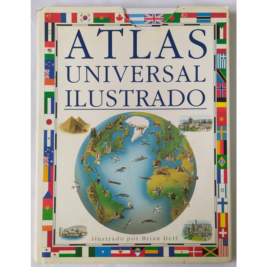 Atlas Universal Ilustrado de Richard Kemp | Shopee Brasil