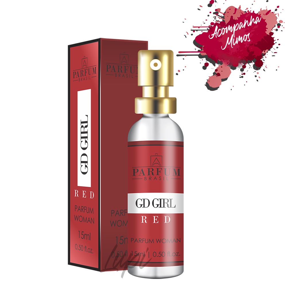 Perfume GD Girl Red 15ml Parfum Brasil | Shopee Brasil
