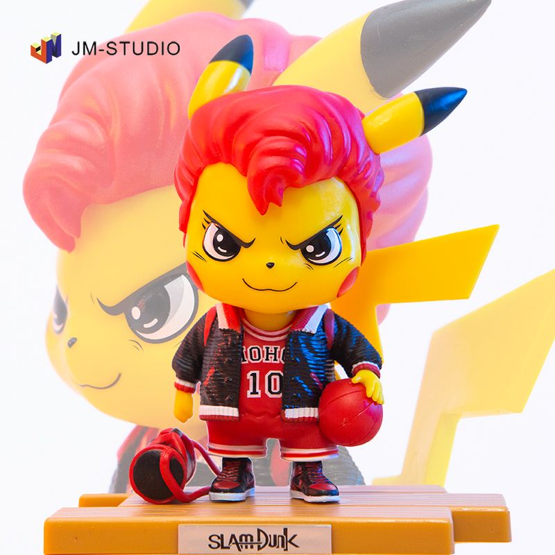 2 Pokémon Series Pikachu Slam Dunk Sakuragi Flor Sakuragi Cena de ...