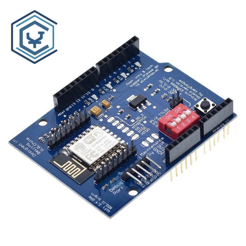 Placa De Expansão Sem Fio ESP8266 Desenvolvimento esp12e UART WIFI É Adequada Para Módulo De ...