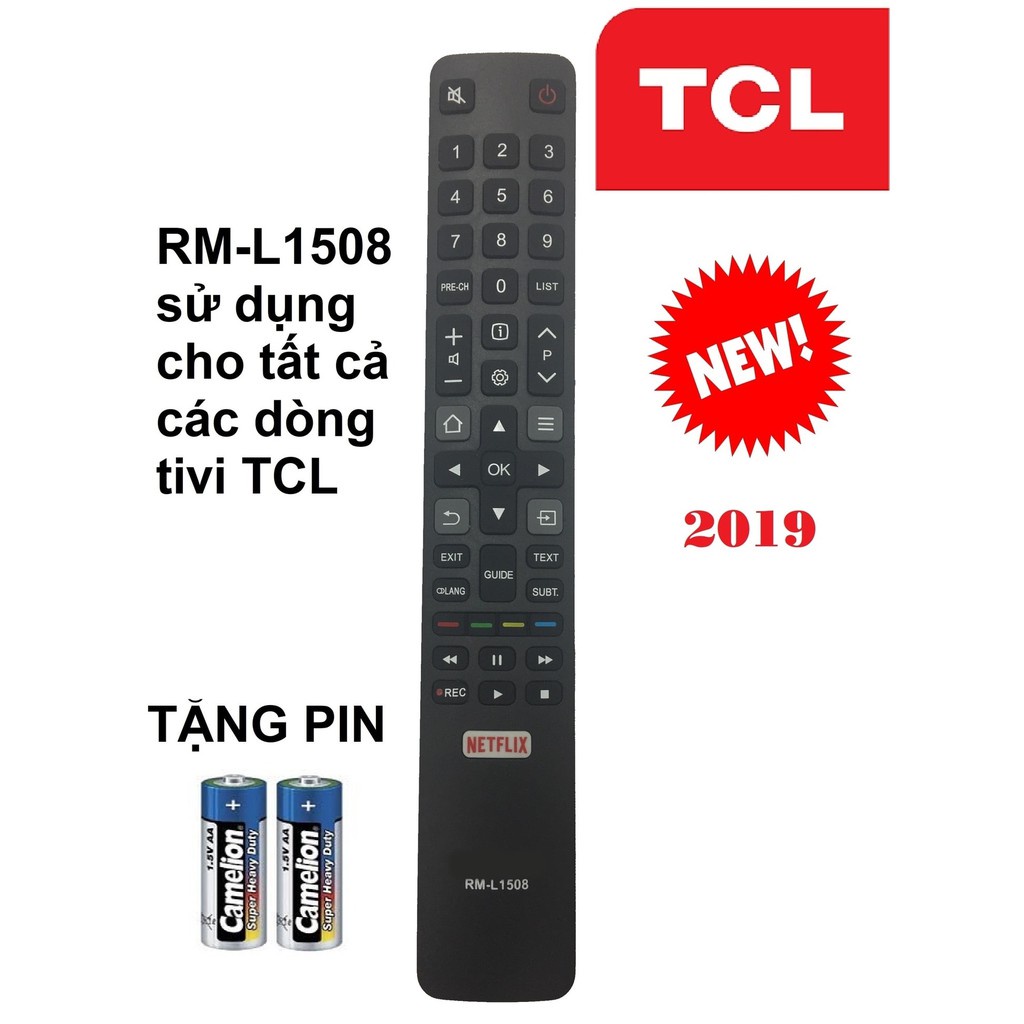 Controle Remoto TCL smart rm-l1508 Para Todas As Séries De TV | Shopee Brasil