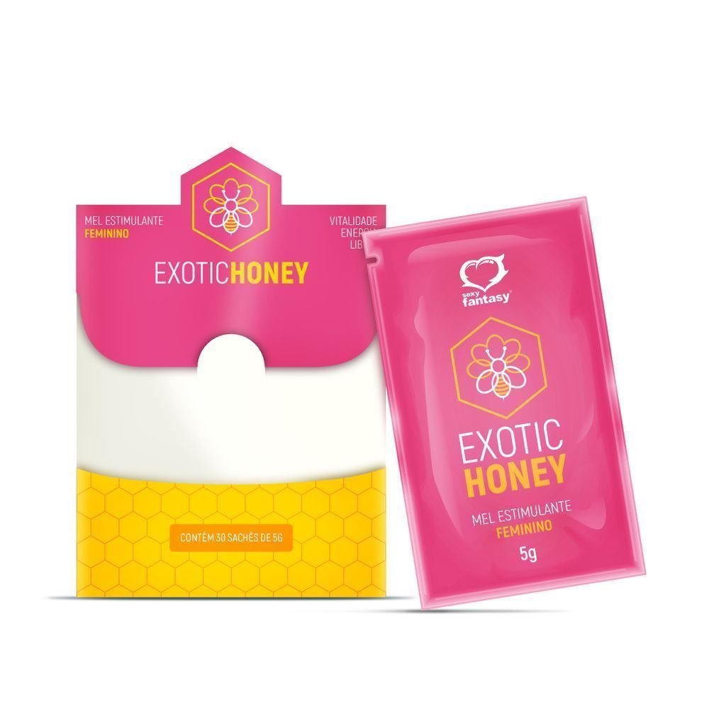 Estimulante Feminino Mel do Amor - Exotic Honey - mel exotico | Shopee ...