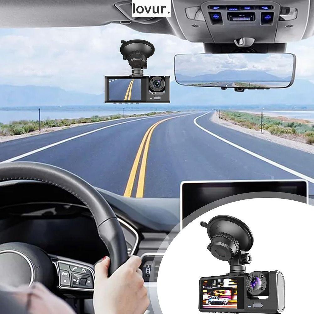 LOVUR Car Dash Cam , Câmera Gravadora DVR Para Carro Com Visão Noturna ...