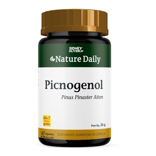 Picnogenol Pycnogenol Cápsulas 300mg Pele 67 Caps | Shopee Brasil
