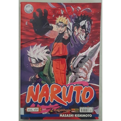 Mangá Usado Naruto Vol 63 Masashi Kishimoto 7575 | Shopee Brasil