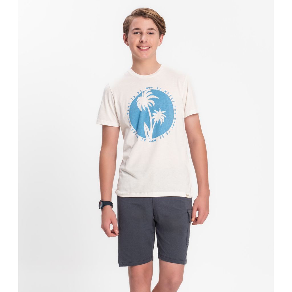 Bermuda Juvenil Masculina Em Moletinho Basic Minty Cinza Shopee Brasil