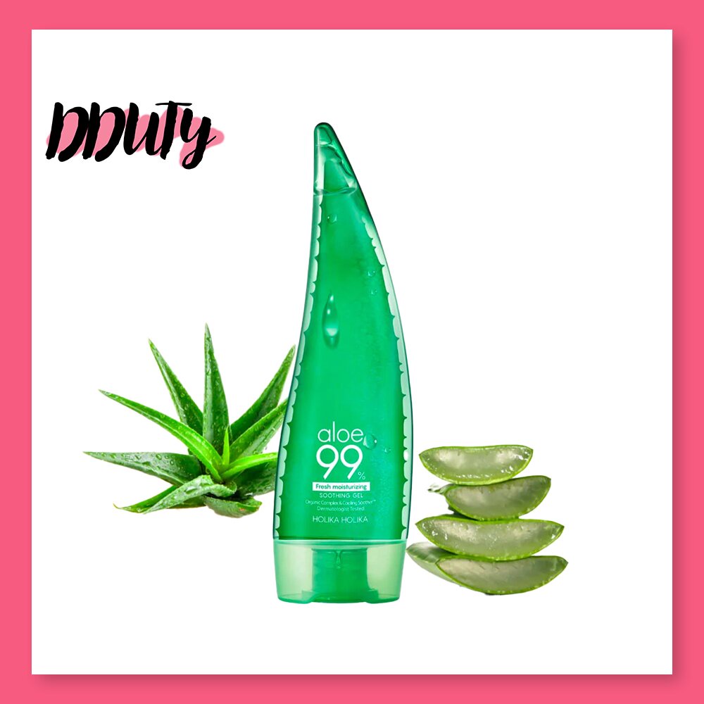 HOLIKA Aloe 99 % Gel Suavizante Hidratante Fresco 55ml | Shopee Brasil
