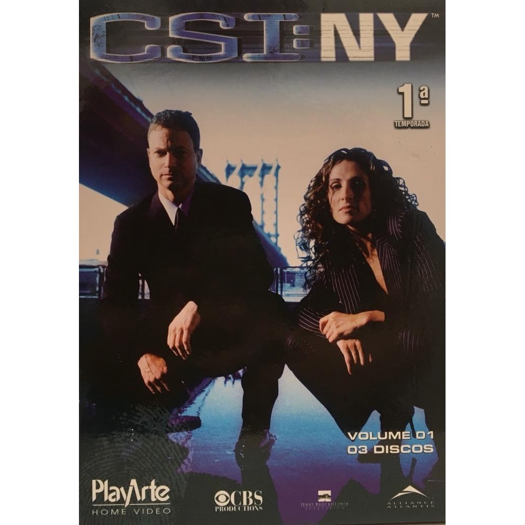 Box CSI: NY - 1 Temporada ( Volume 01 Episodios do 01 ao 08) editora ...