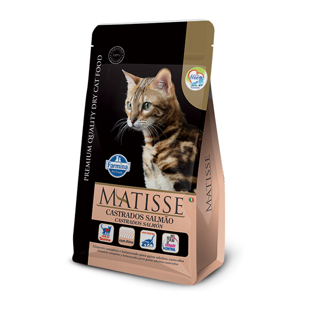 MATISSE CASTRADOS SALMÃO 15 KG | Shopee Brasil