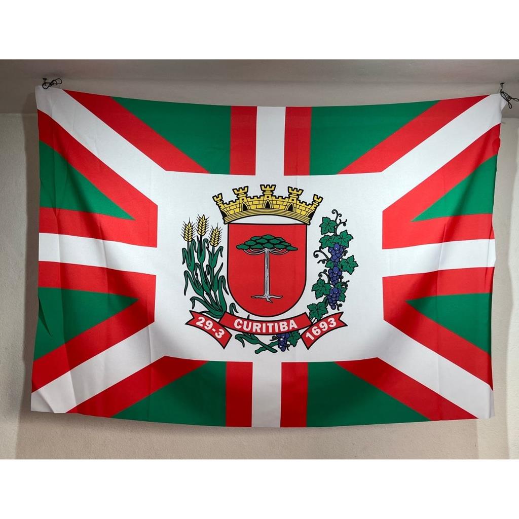 Bandeira Capital Curitiba (Parana) 1,50x1,00 | Shopee Brasil