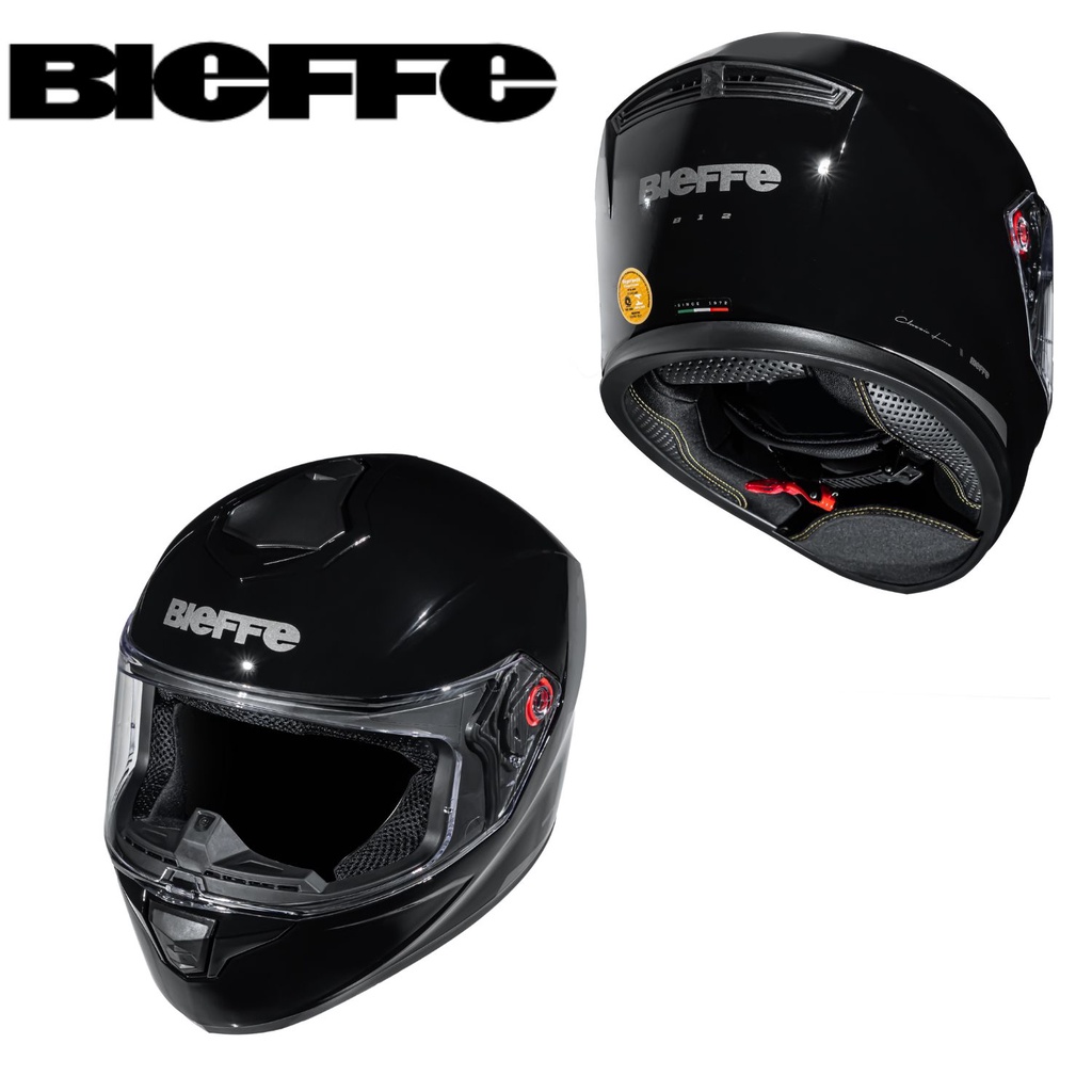 CAPACETE BIEFFE B-12 CLASSIC PRETO 60 | Shopee Brasil