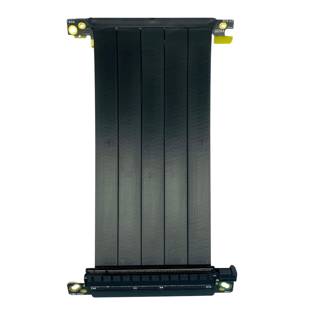 JMT PCIe 4.0 x16 Cabo Riser De Extensão Da Placa Gráfica Reversa Dupla ...