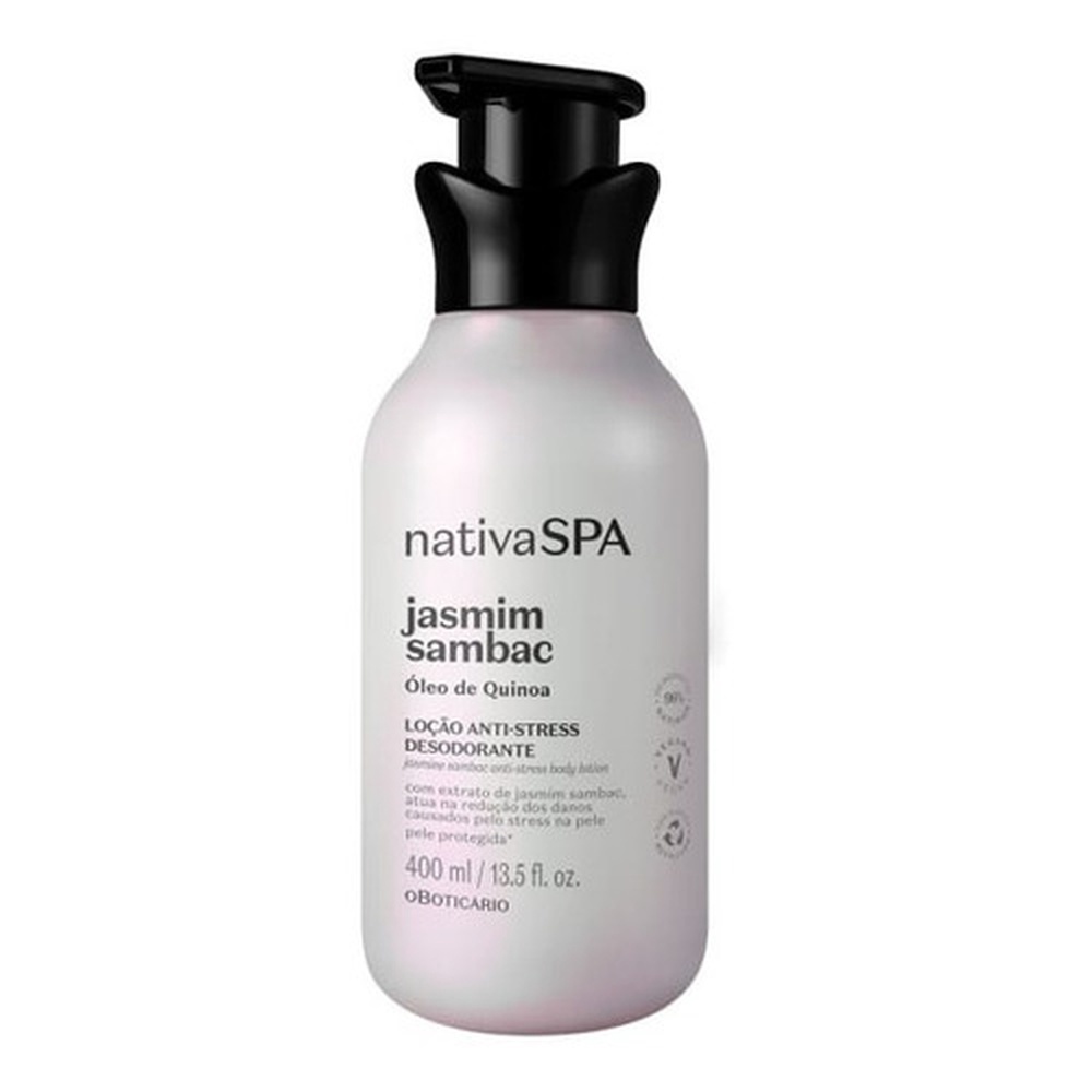 Hidratante Nativa Spa Jasmim Sambac 400ml Anti Stress Tipo De Embalagem ...