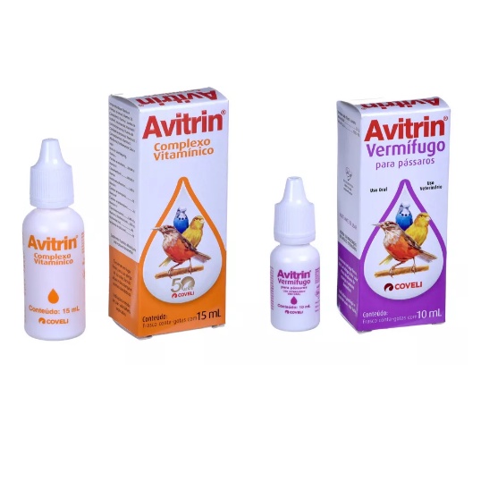 Avitrin Vitamina e Vermifugo Envio Imediato | Shopee Brasil