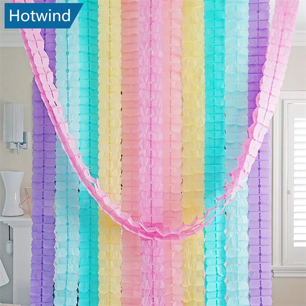 HW 3.6M Papel Multicolor De Quatro Folhas De Trevo Garland Aniversário ...