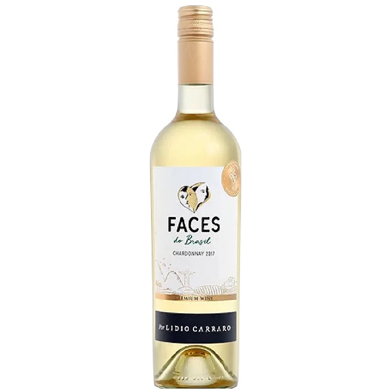 VINHO LIDIO CARRARO FACES DO BRASIL CHARDONNAY 2022 750 ML | Shopee Brasil
