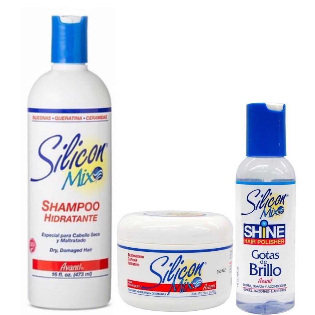Silicon Mix Avanti Kit Shampoo + Mascara + Brinde( 3 itens ) | Shopee ...