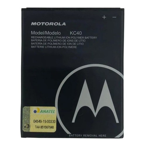 Bateria Motorola Kc40 Moto E6 Plus Xt2025 nova pronta entrega. | Shopee ...