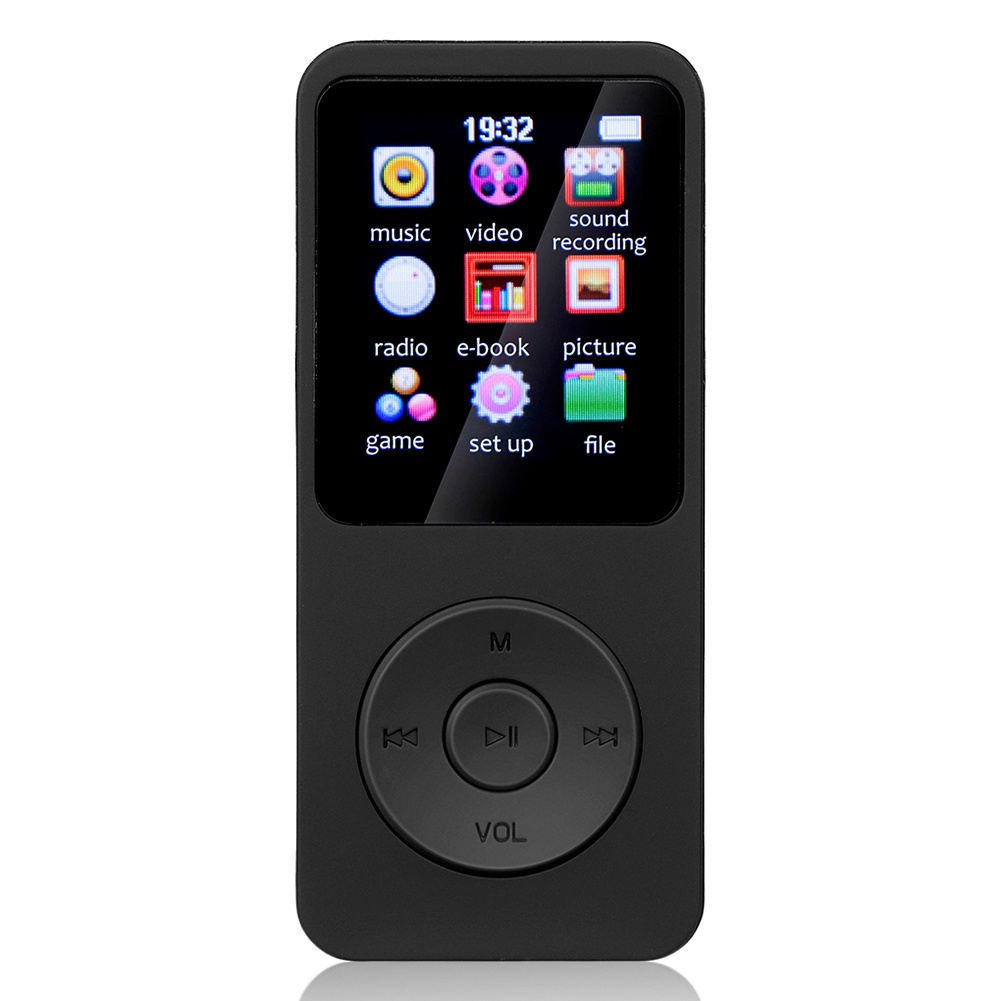 MP3 MP4 Player HIFI Colunas De Música Esporte MP4 Media FM Rádio De Voz Ebook | Shopee Brasil