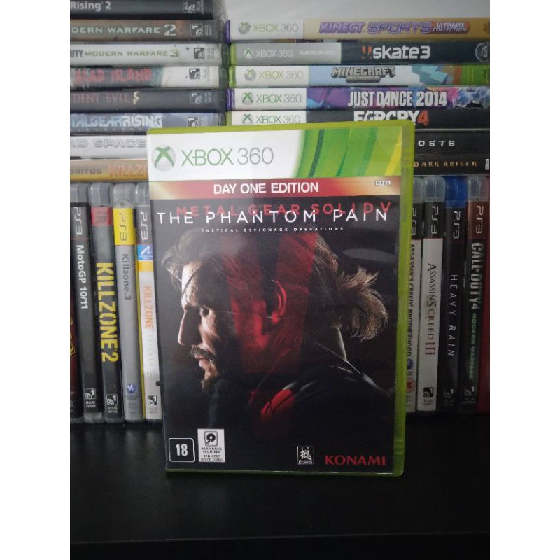 Metal Gear The Phantom Pain Xbox 360 - Game Mídia Física - Jogo Xbox ...