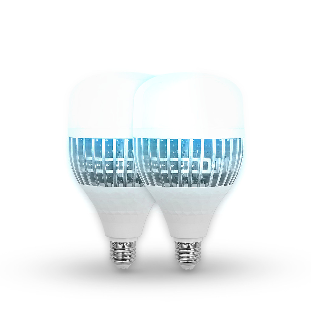 Kit 2 Lampadas Led Bulbo Hp 100w 4000k Branco Neutro E27 110v/220v ...