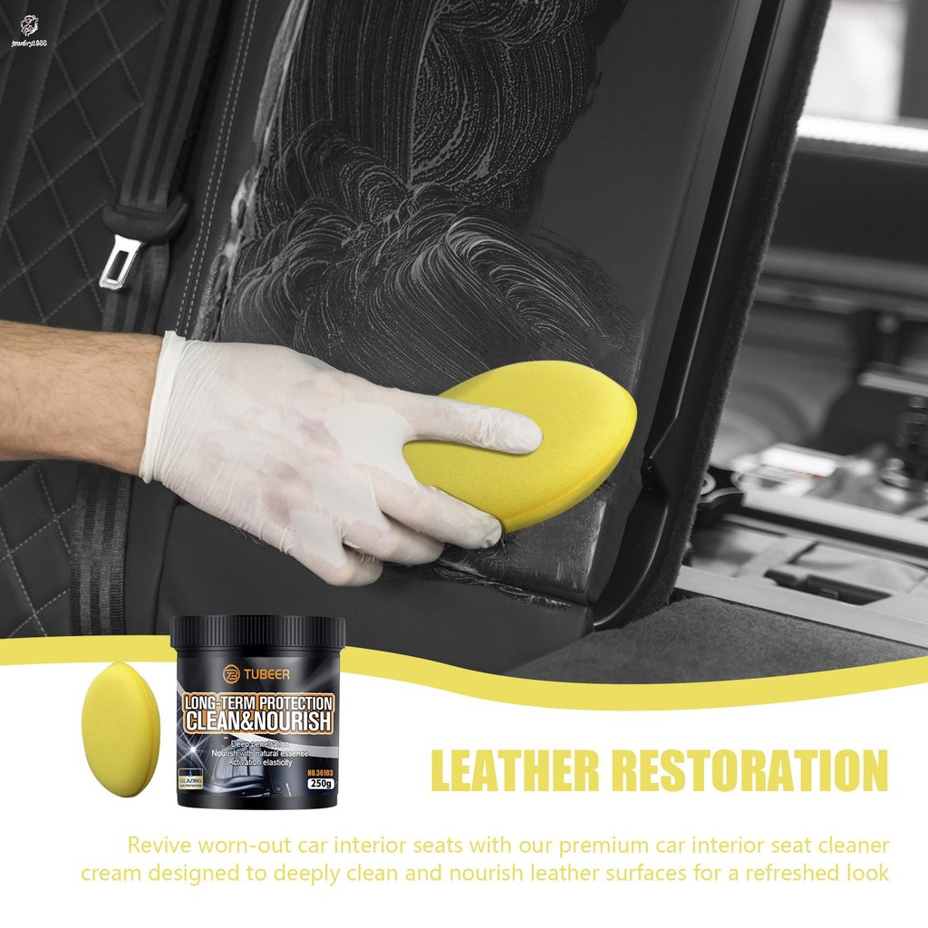 Couro Evita Rachaduras Creme Agente De Reparo De Carro De Polimento | Shopee Brasil