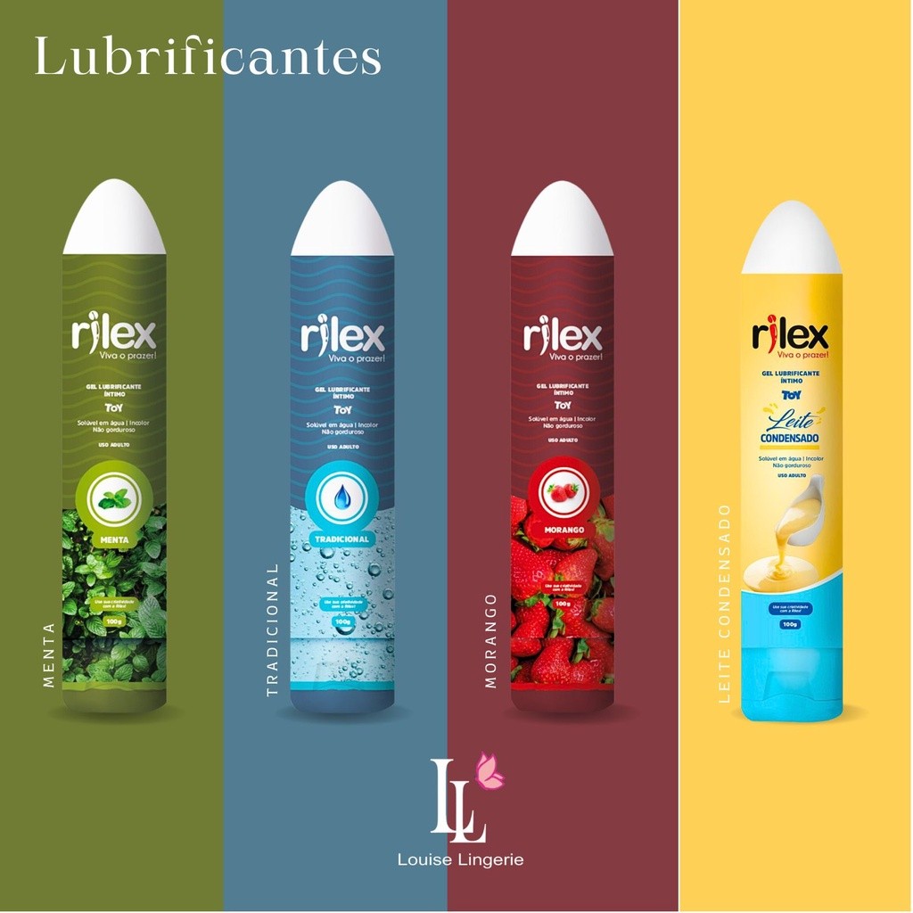 Rilex - Toy Gel Lubrificante Íntimo Aromático à base d’água 100g | Shopee Brasil