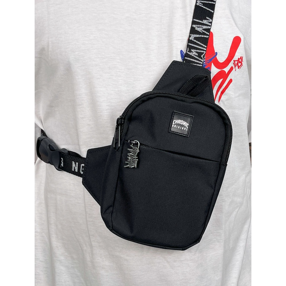 Shoulder Bag Transversal Chronic Brand - Preta | Shopee Brasil