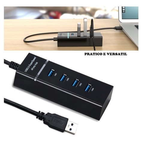 Hub Usb 3 0 4 Portas Entradas 9 Pinos Extensor | Shopee Brasil