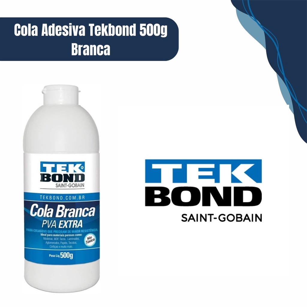 Cola Branca Pva Extra 500g Para diversos tipos de trabalho | Shopee Brasil