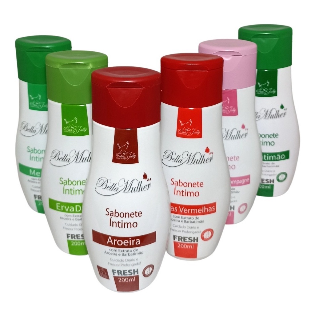 Sabonete Líquido Íntimo Fresh Cuidado Íntimo Frasco 200ml | Shopee Brasil