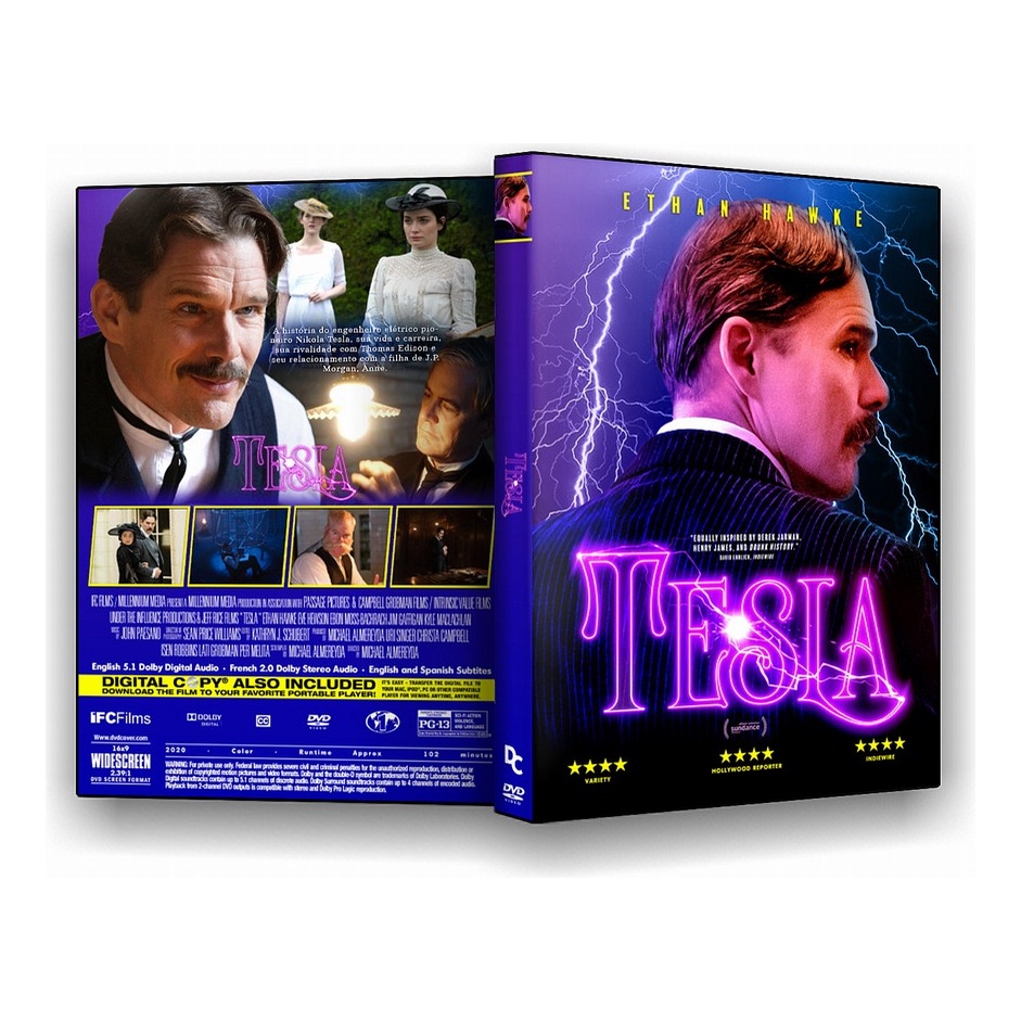 Dvd Tesla O Homem Elétrico (dubl E Leg) | Shopee Brasil