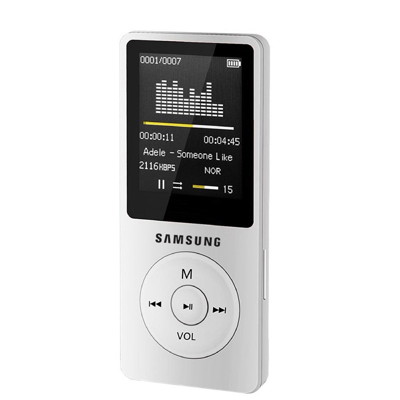 Samsung Walkman Portátil LCD MP4 Player Multifuncional Suporte Cartão ...