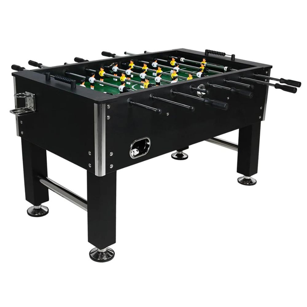 Mesa de Pebolim Totó Profissional Gold Ahead Sports Preto | Shopee Brasil