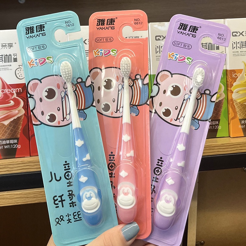 in Stock# Enjoy Children's Toothbrush Soft Wool Filament 3-5-6 Years ...