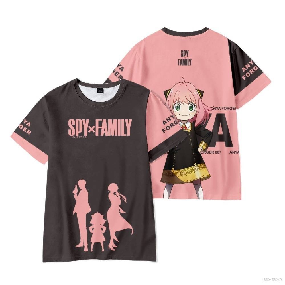 Sam Anime SPY X Família Camiseta Loid Forger Yor Briar Anya Topos Manga ...