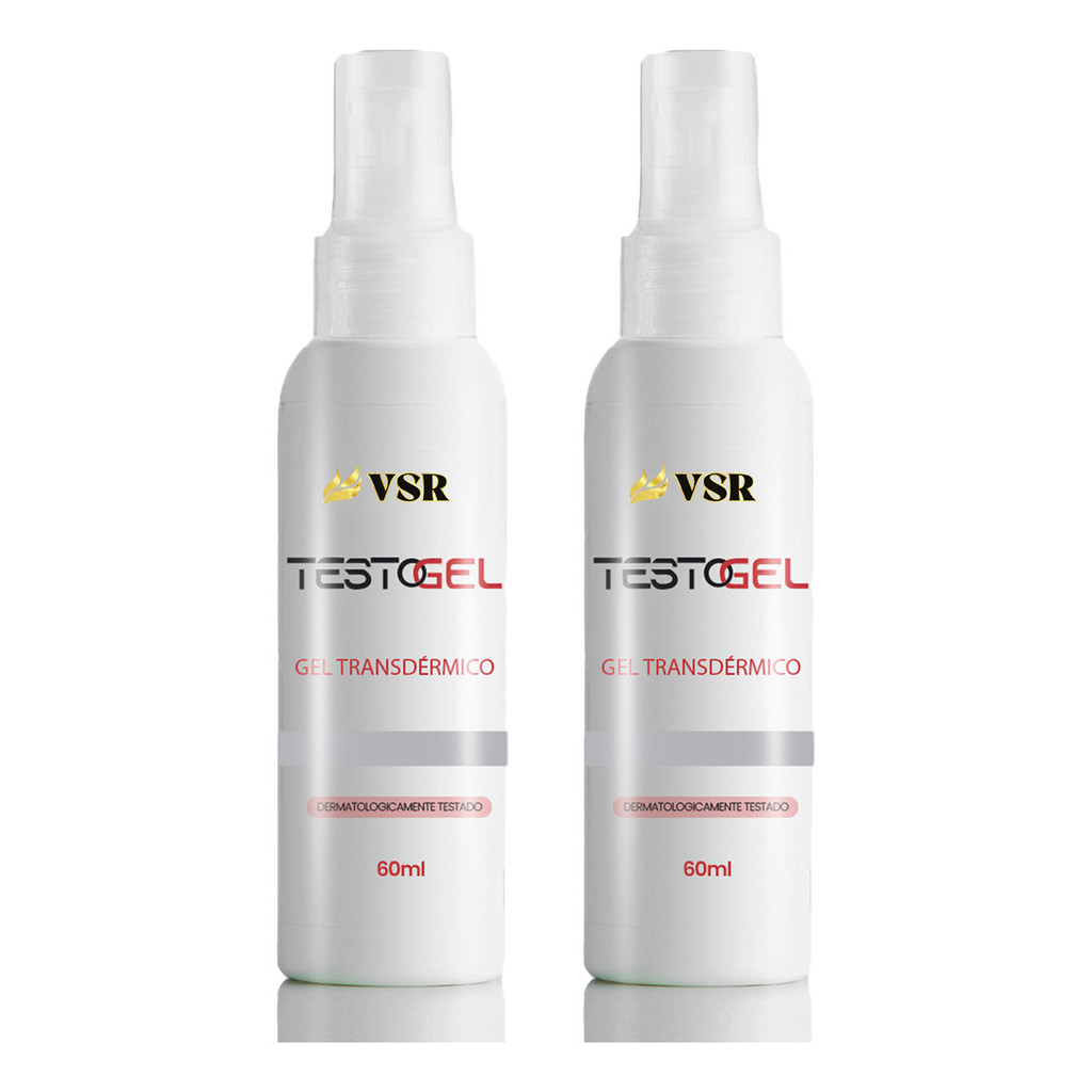 2 Testogel 120ml Original - Formula Masculino Oficial | Shopee Brasil