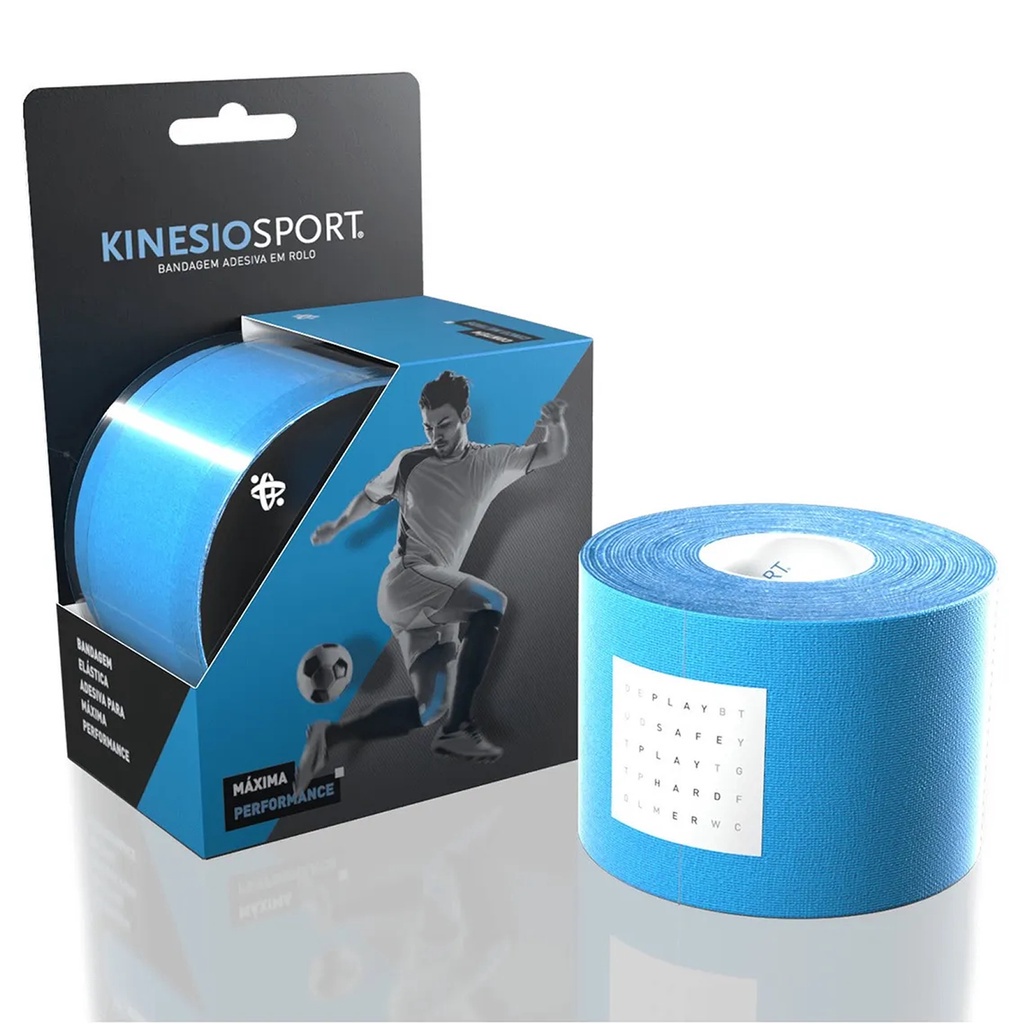 KINESIO TAPPING Bandagem Elástica Adesiva Em Rolo Kinesio Sport ...