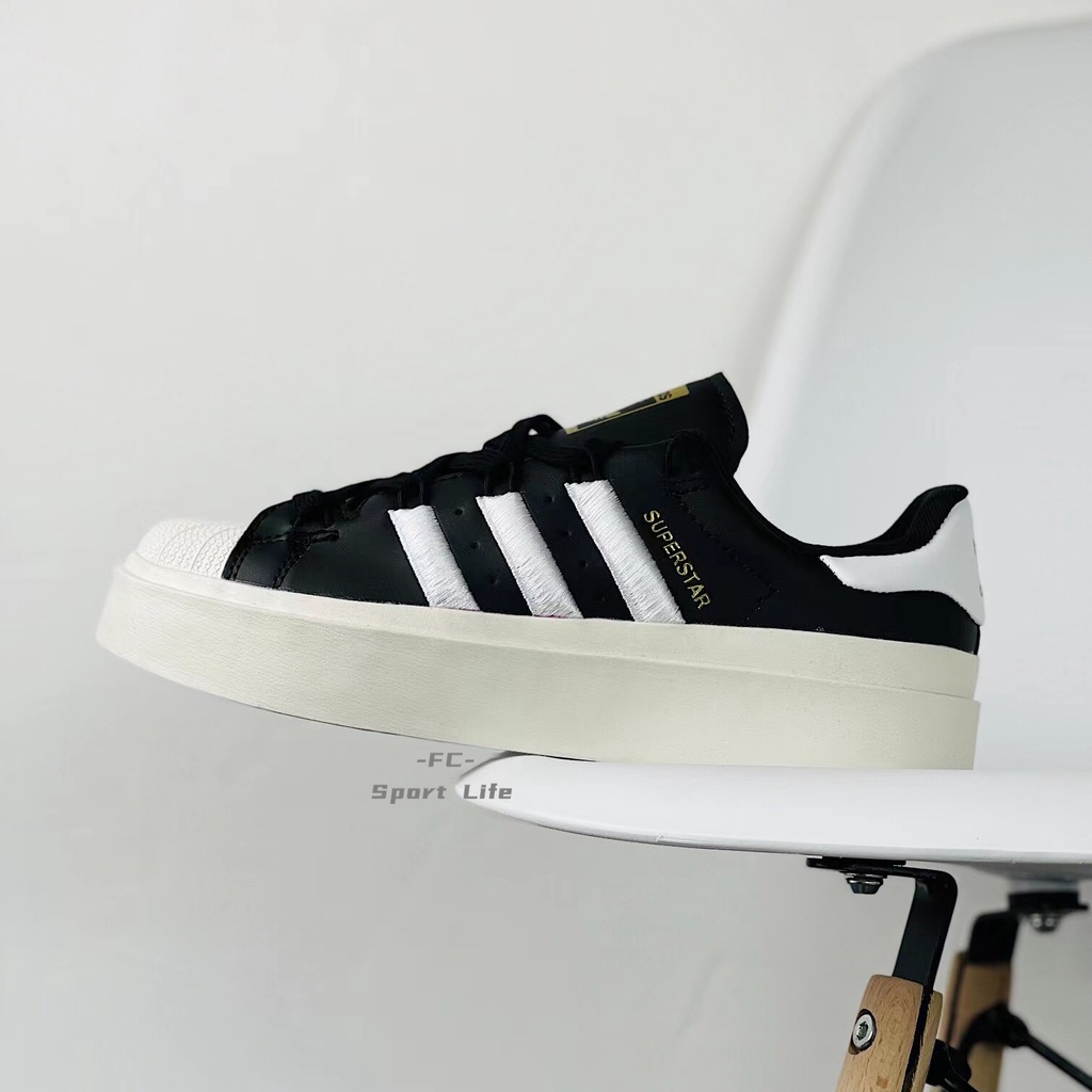 Adidas Originals Superstar Bonega Bonega Preto Branco Espesso Sapatos ...
