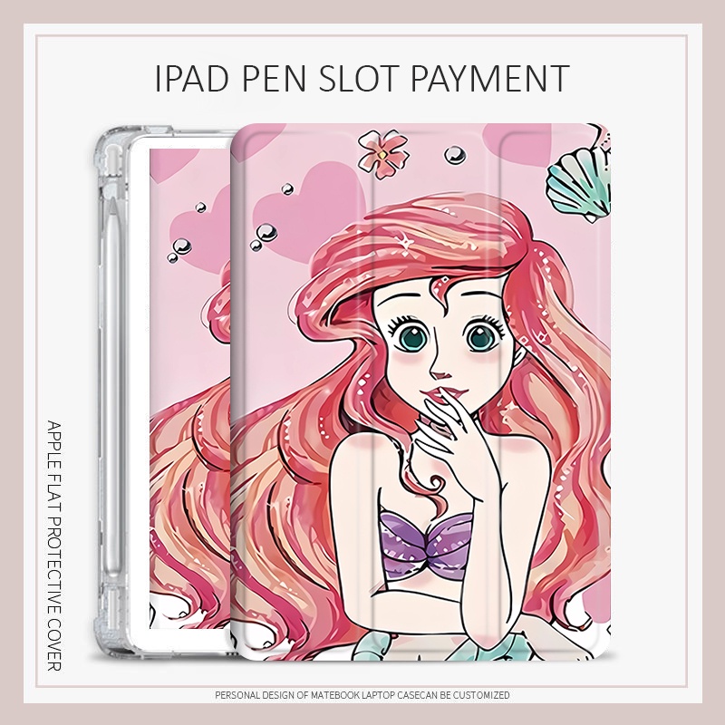 Estojo Disney Princess iPad pro11 2021 2022 air 1 2 3 4 5 mini 4/5/6 ...