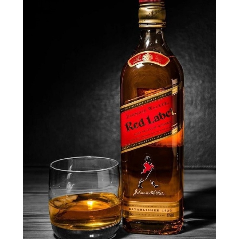 Whisky Red Label Com Caixa - 750ml - Bahia - Poov | Shopee Brasil