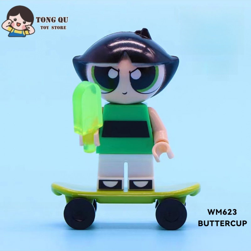 Anime Minifigures The Powerpuff Girls Building Block Minifigures ...