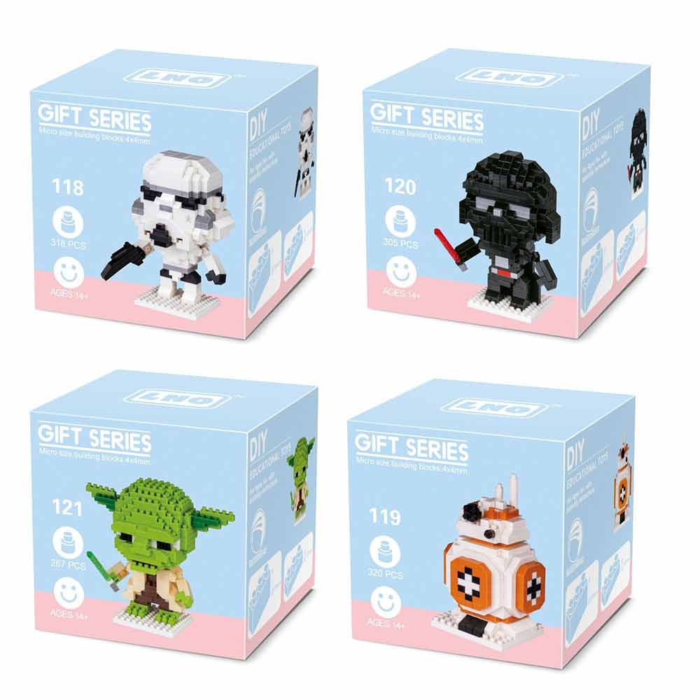 Star Wars Nanoblocks Series Mini Micro Building Blocks Educational Toy ...