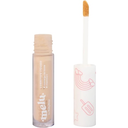 Corretivo Liquido Melu RR 1800-1 Ruby Rose - C02 | Shopee Brasil