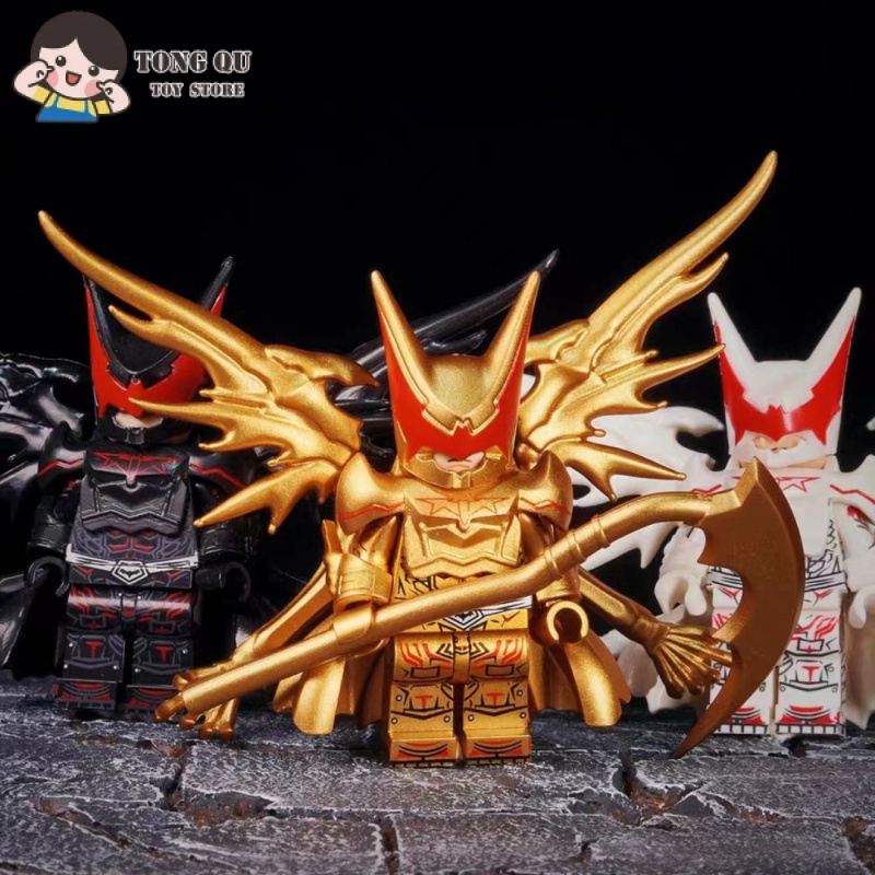 Superhero Minifigures Hell-Batman Building Block Coleção de Brinquedos ...